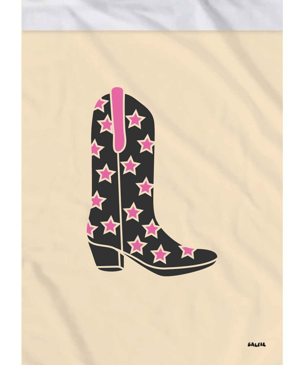 Cowgirl Boot Flag | Galfie
