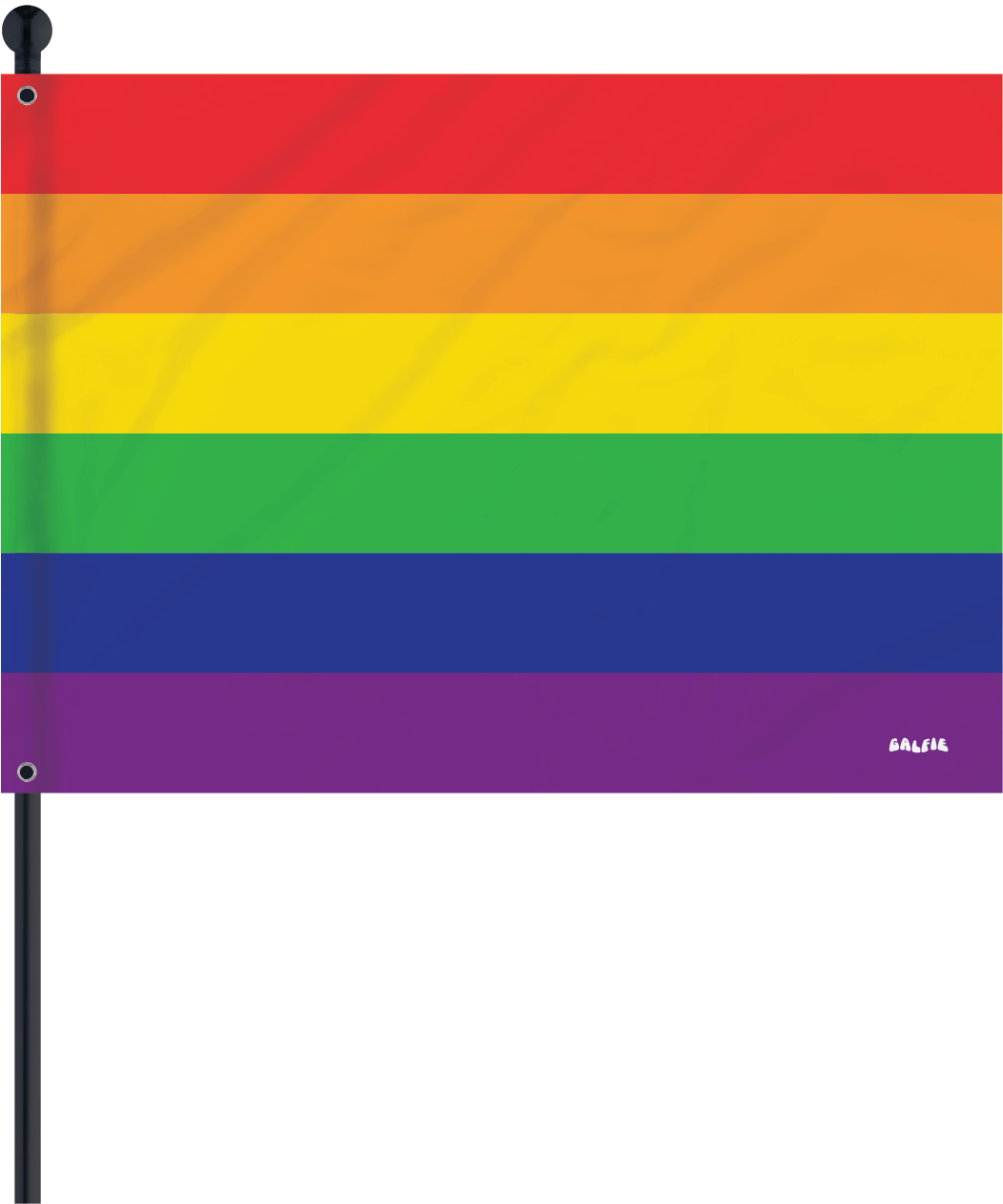 Original Rainbow Pride Flag Galfie
